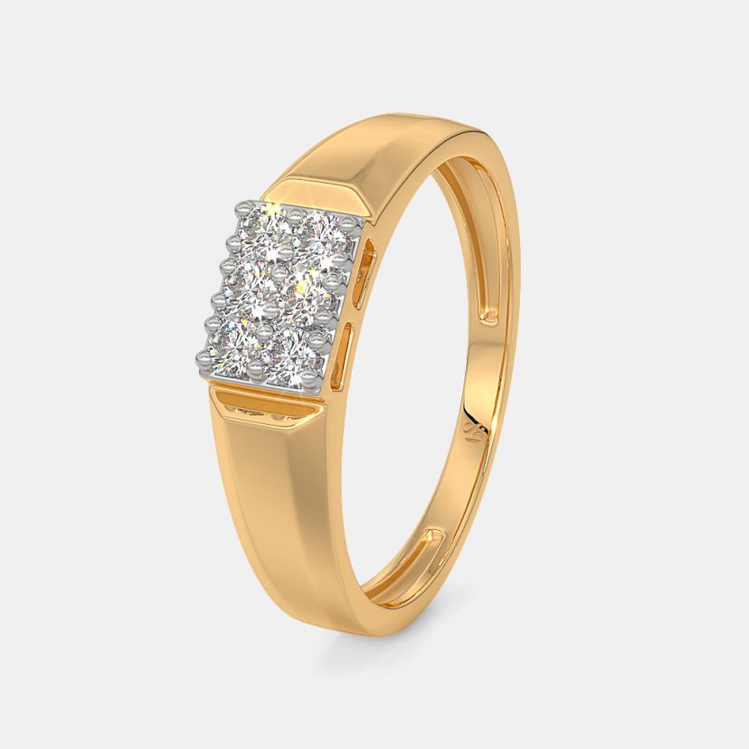Buy 50 Gold Wedding Rings Designs Online BlueStone India s 1 Online Jewellery Brand