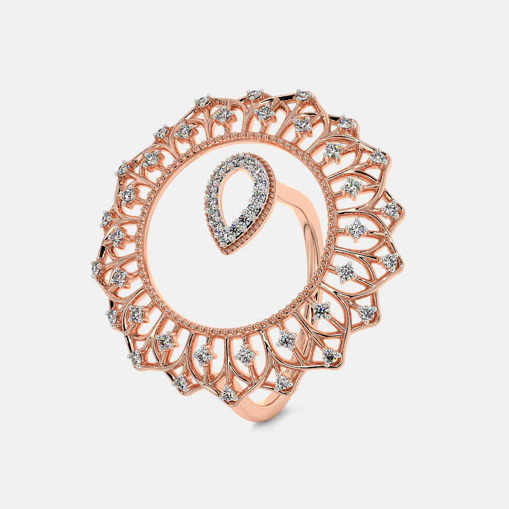 The Rose Petal Ring | BlueStone.com