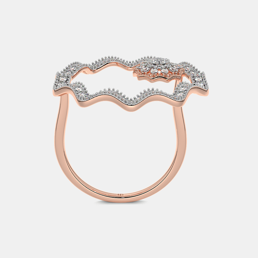 The Lotus Leaf Ring | BlueStone.com