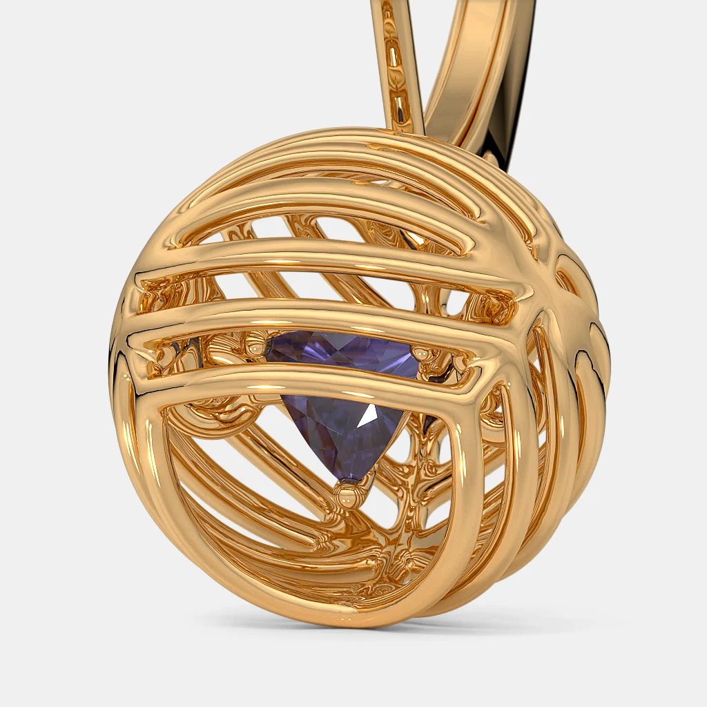 The Spinara Dangle Hoop Earrings | BlueStone.com