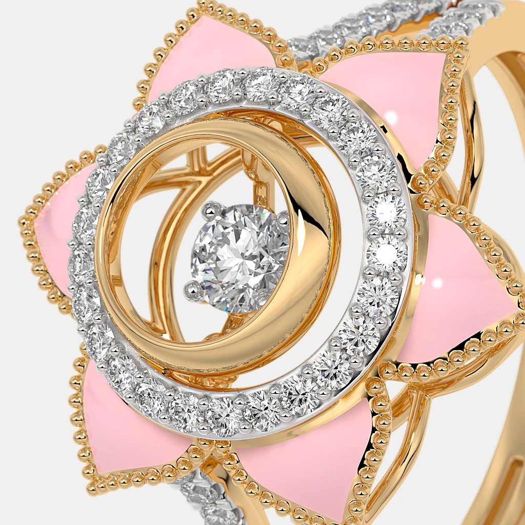 The Glissade Statement Ring | BlueStone.com