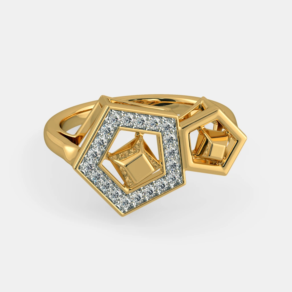 The Tripartite Axis Ring | BlueStone.com