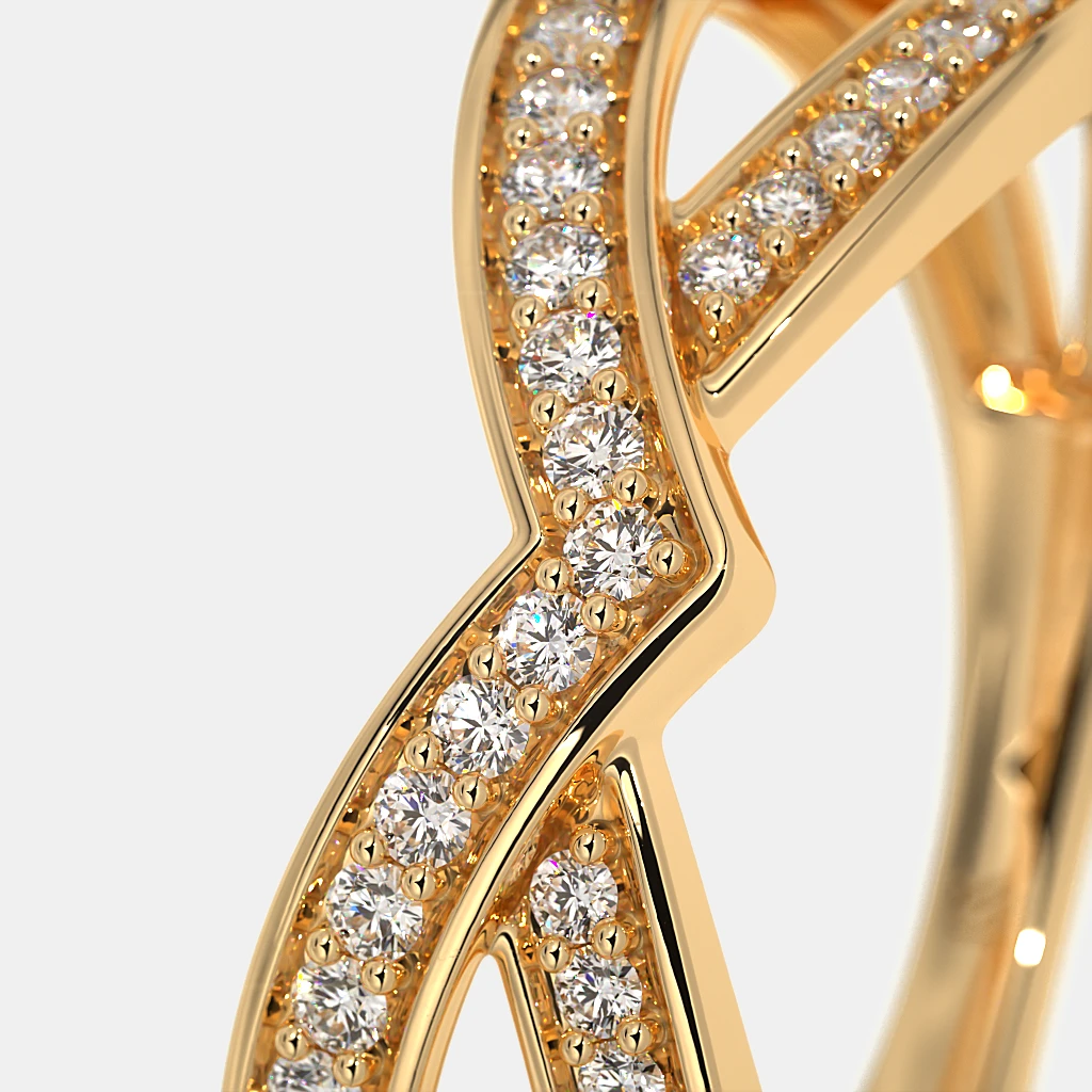 The Kentley Chevron Ring | BlueStone.com