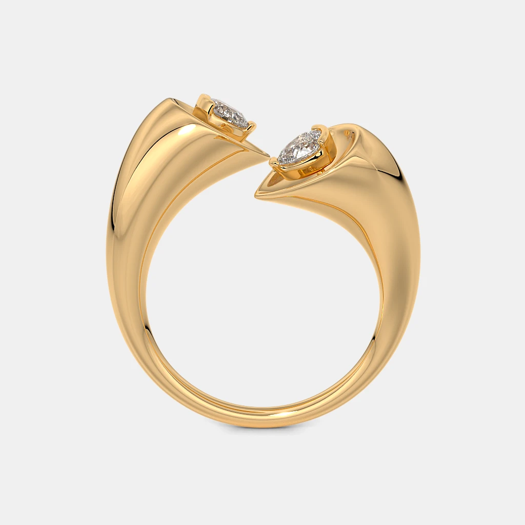 The Pradya Top Open Ring | BlueStone.com