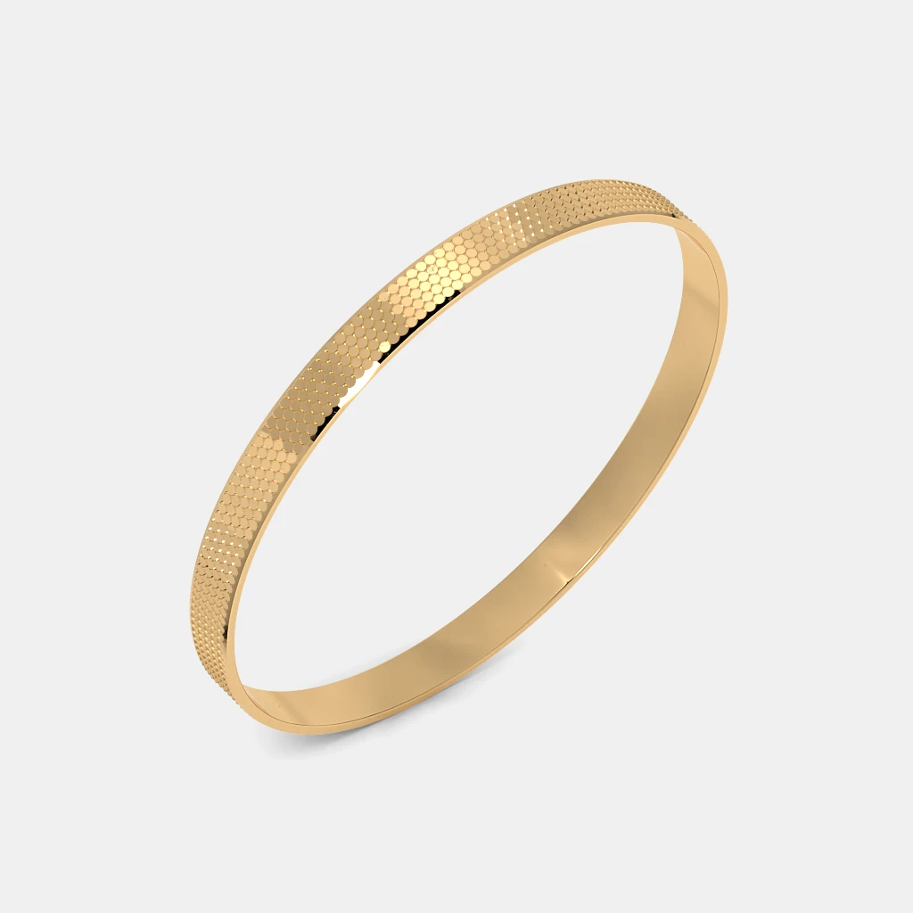 The Didian Round Bangle | BlueStone.com
