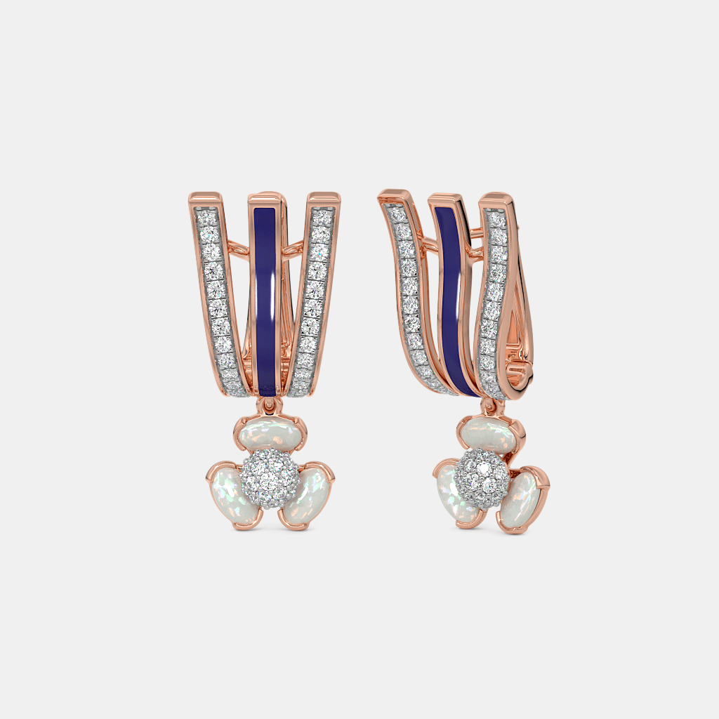 The Wavo Hoop Earrings | BlueStone.com