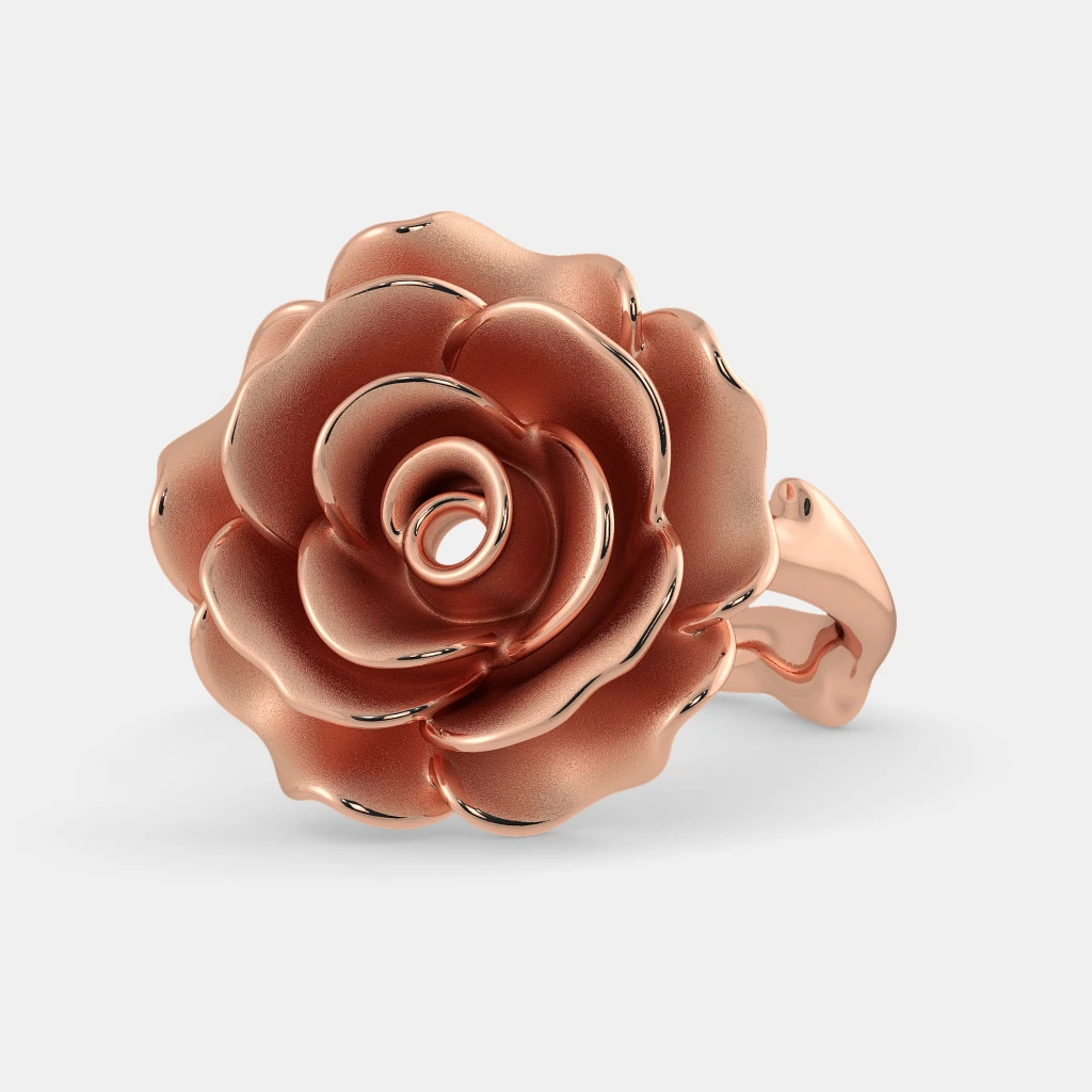 The Blooming Rose Ring | BlueStone.com