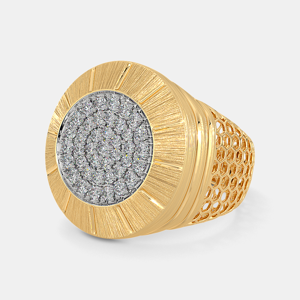 The Bulwark Statement Ring For Him | BlueStone.com