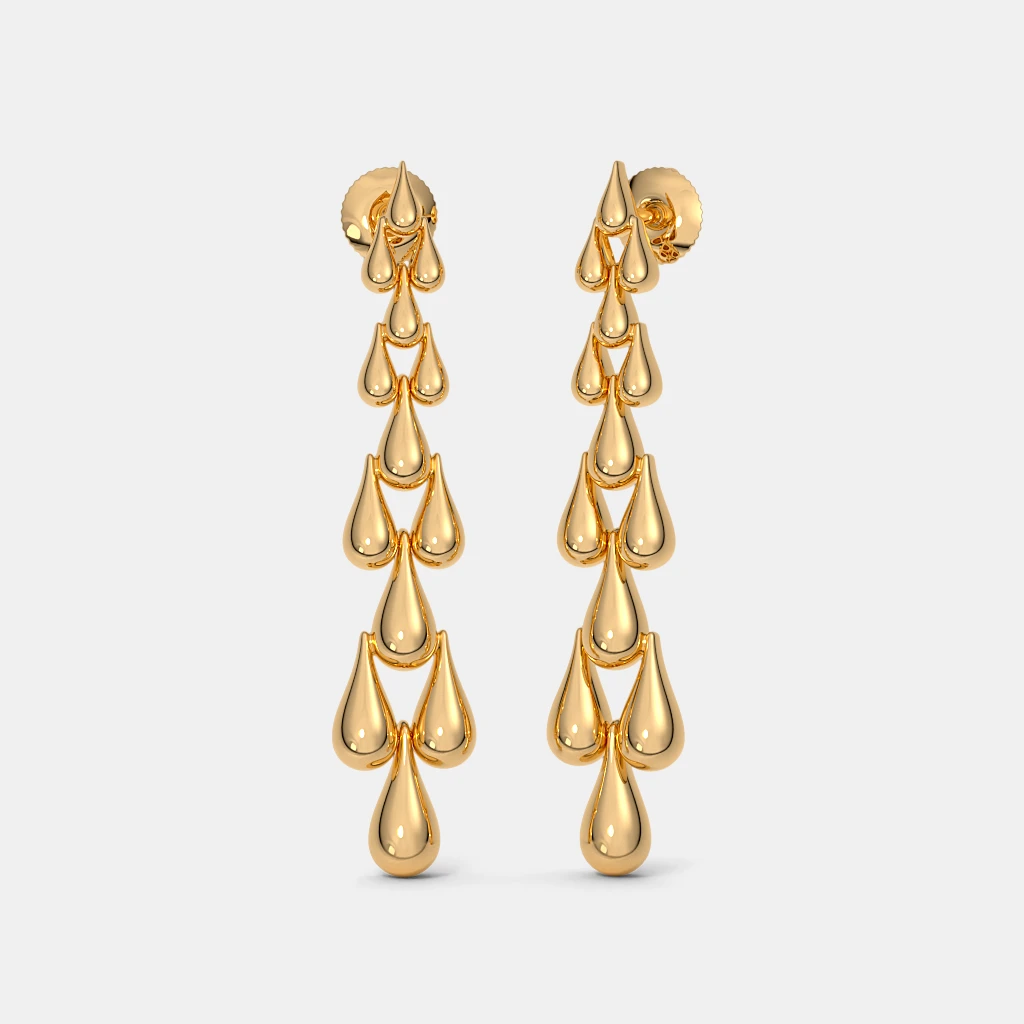 The Nuvia Dangler Earrings | BlueStone.com