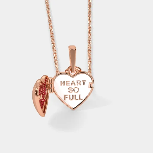 Buy Women's Locket Pendants Designs Online | BlueStone.com - India's #1 ...