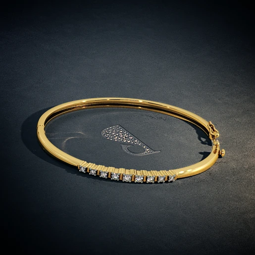 Buy Gold Everyday Bangles Designs Online | BlueStone.com - India's #1 ...