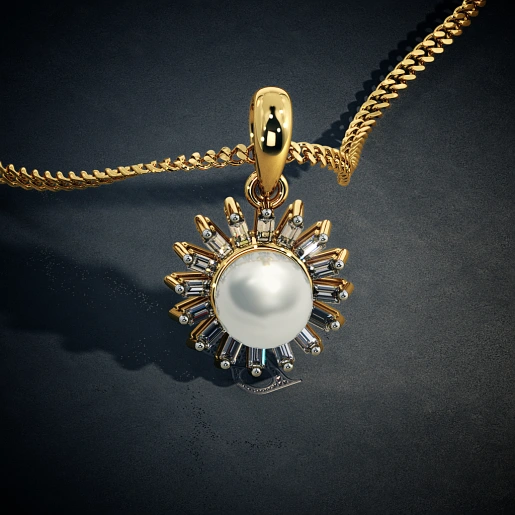 Buy Gold Wedding Pendants Designs Online | BlueStone.com - India's #1 ...